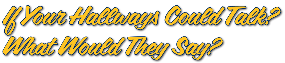 Hallway Street Signs | Gear up to School-Wide Branding and Messaging
